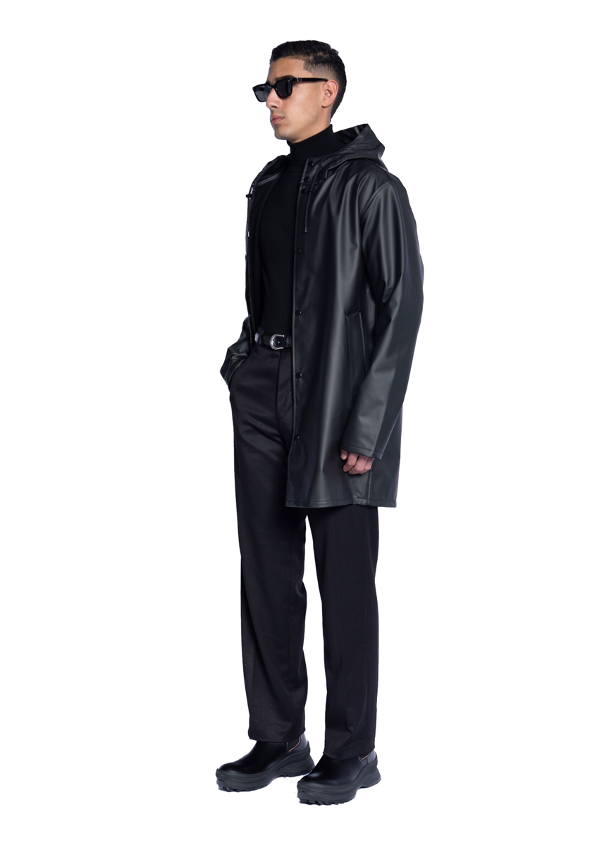 Black Trawler Raincoat | Baxter Wood Company - BAXTER WOOD